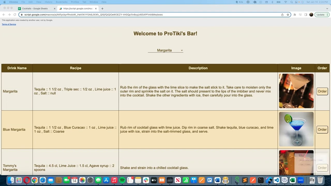 Google Web App - Build UI/Web page using Google App Script
