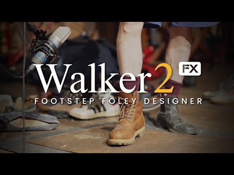 신발, 바닥면, 의류소재를 커스터마이징하여 걸음소리를 제어하는 UVI의 Walker2 출시기념 35% 할인판매 > 뉴-스 | 스원포코