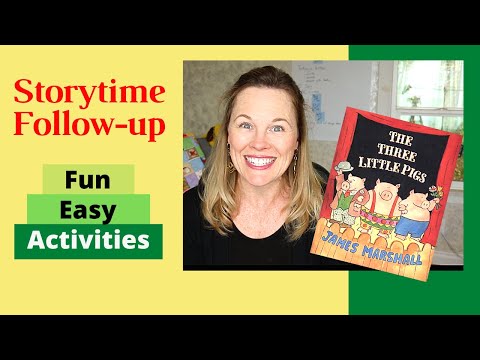 Literature Activities for Children | THE THREE LITTLE PIGS