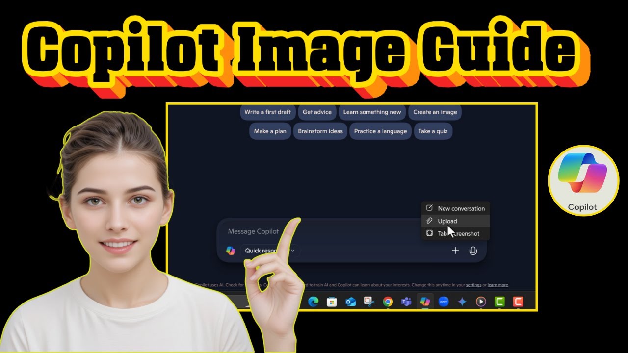 How To Upload Image on Microsoft Copilot - Step-by-Step Guide