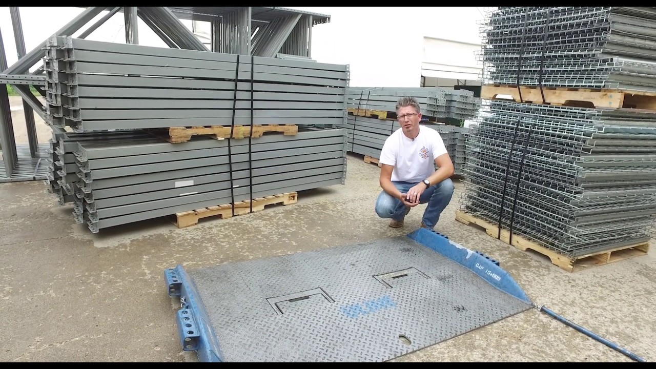Used Uline Steel Dockboard
