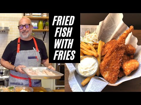 Andrew Zimmern Cooks: Fried Lake Fish with Homemade Tartar Sauce
