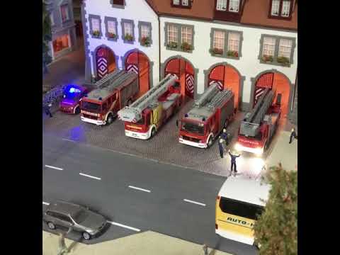 Faller Car System and Fire Station