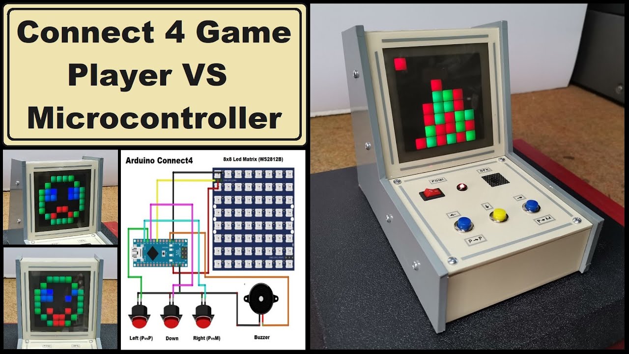 קונסולת Electronic Connect 4 לא משתמשת ב-LCD - דנדוש.נט