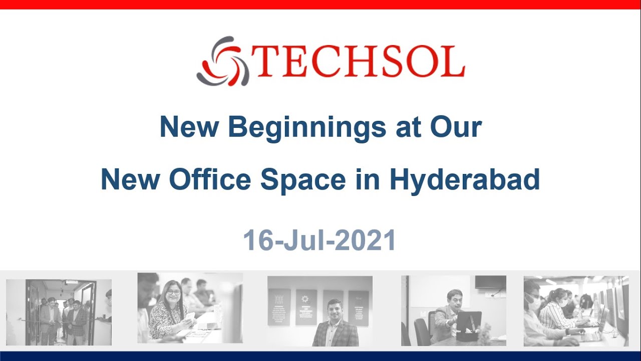 Techsol New Office Inauguration at Hyderabad, India