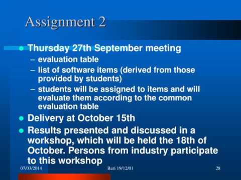 Toward a framework for COTS classification and evaluation