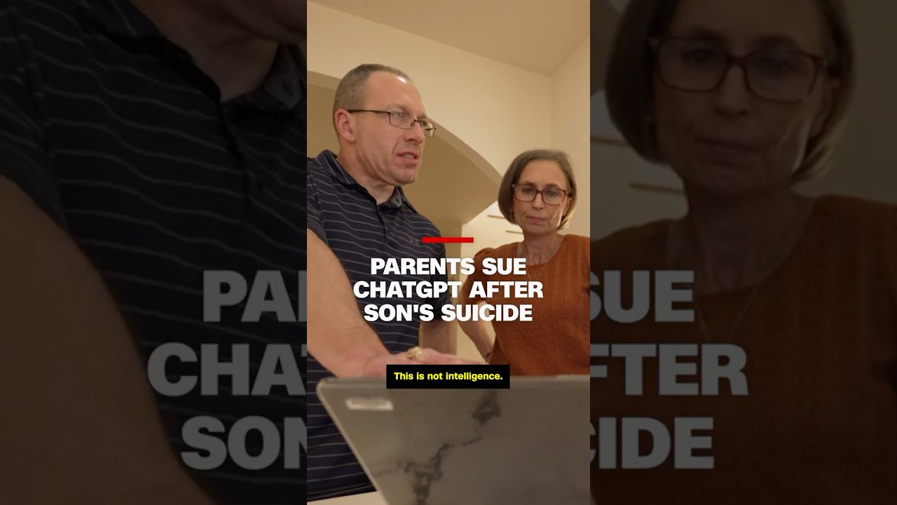 Parents sue ChatGPT after son's suicide