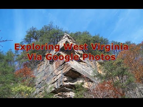 Searching for West Virginia in Google Photos