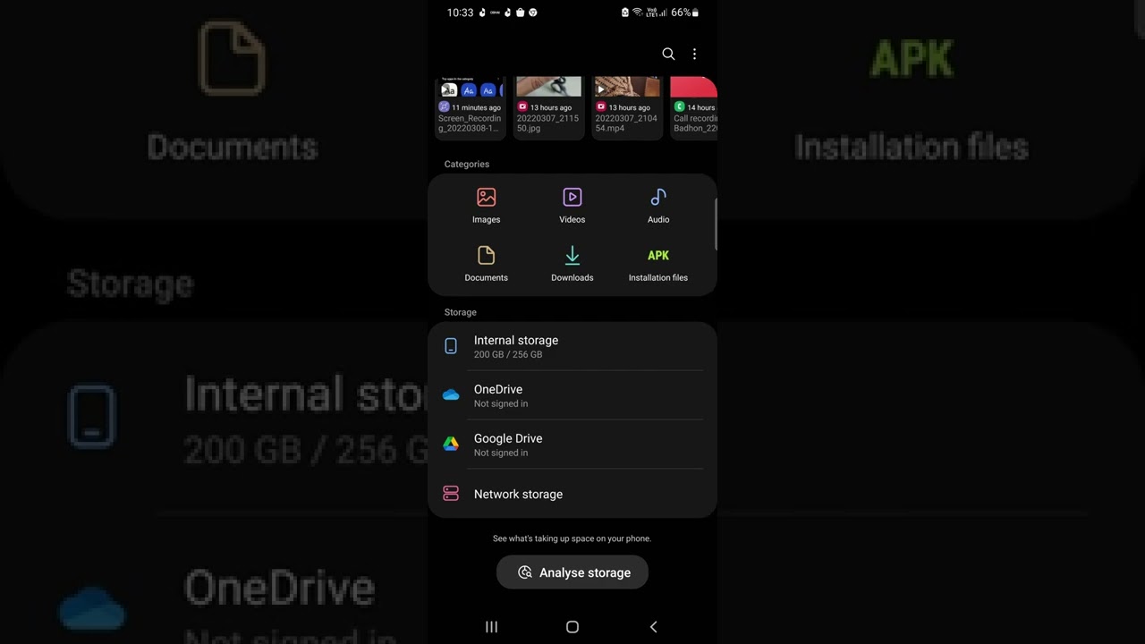 Delete files from Recycle Bin in Samsung Galaxy