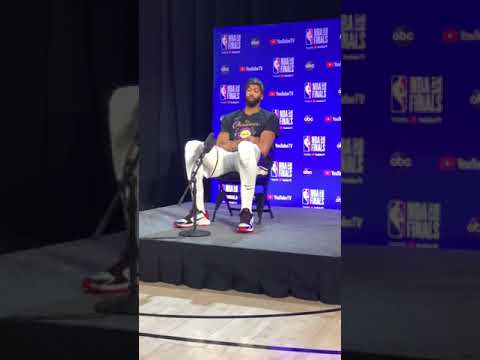 Anthony Davis on how he might handle his potential free agency: "I have no idea