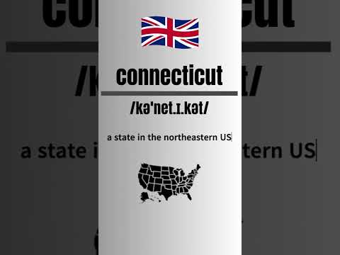 How to Pronounce connecticut in English-British Accent #britishpronounciation #britishaccent
