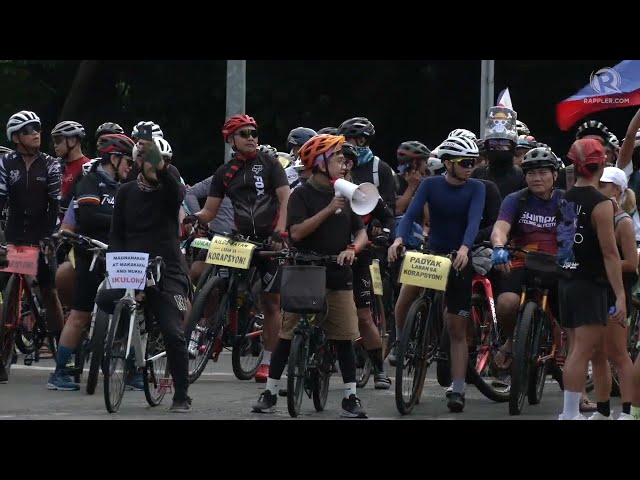 'This is just the beginning': Runners, bikers join September 21 protest