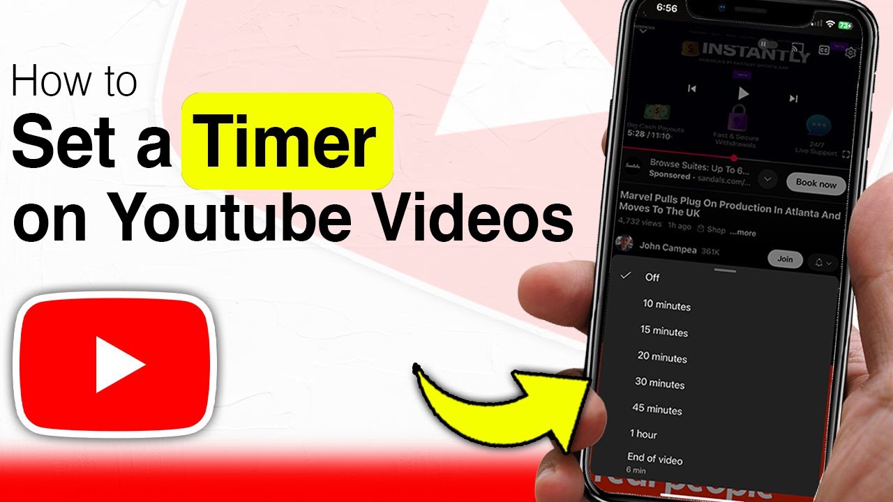 How to Set Timer in Youtube App - Step by Step