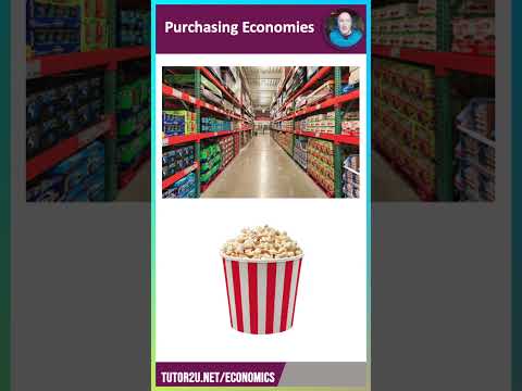 Purchasing Economies of Scale | 60 Second Economics | A-Level & IB