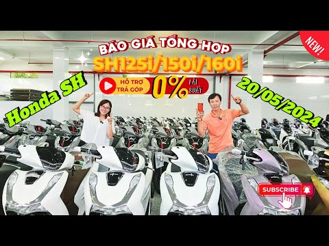 Báo giá Honda SH 125/150/160 mới nhất ngày 20/05/2024 head Huỳnh Bạch Tùng. Khải Phạm #sh160 #sh150
