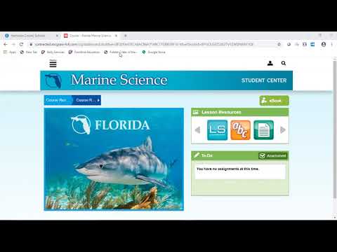 How to Access Connect Ed through CANVAS Mr Jordan Marine Science