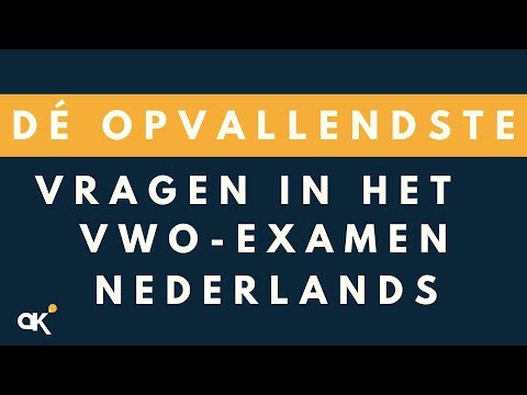 De opvallendste vwo-eindexamenvragen Nederlands