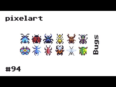 Steam Community :: Video :: [Let's Pixel] #Pixelart Daily 094/365 BUG # ...