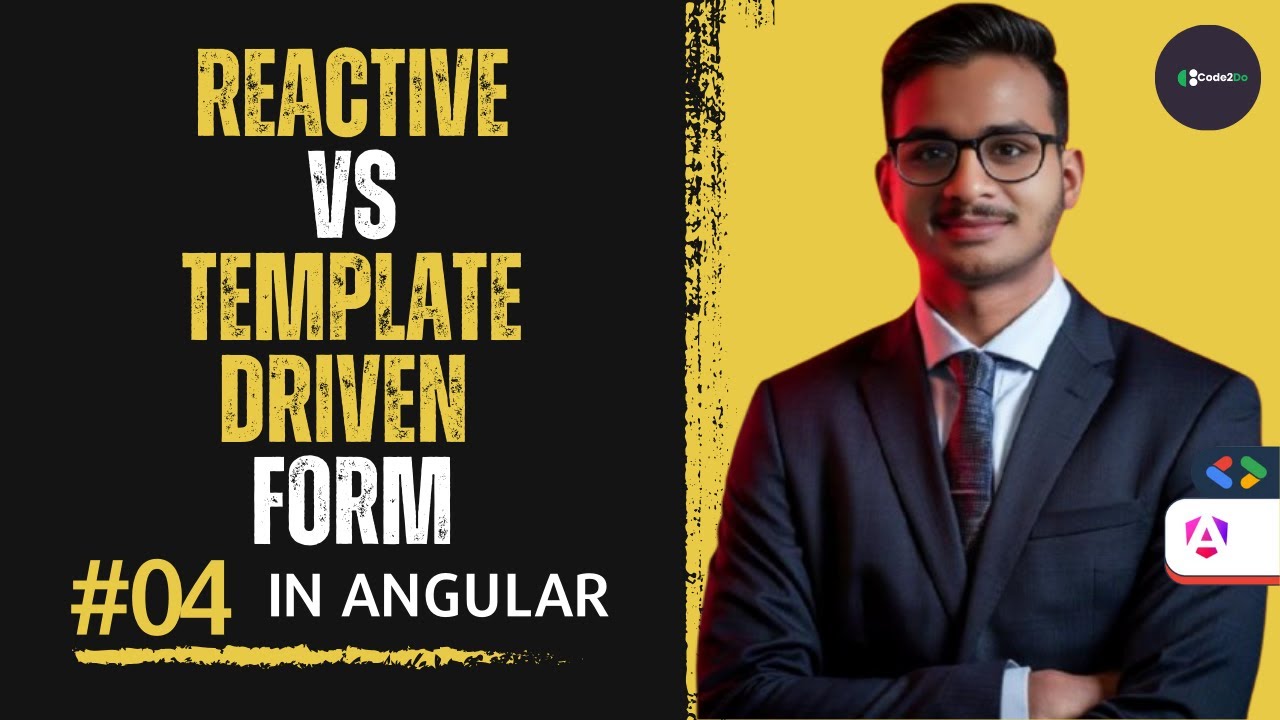 Angular Forms Explained: Template-Driven vs Reactive Forms | Step-by-Step Tutorial