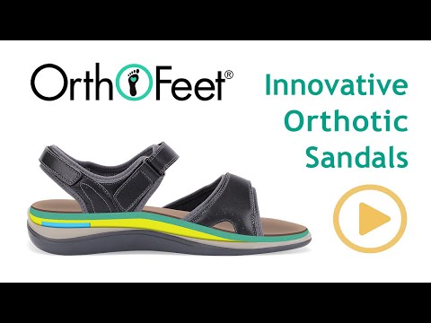 Innovative Orthopedic Sandals with Arch Support