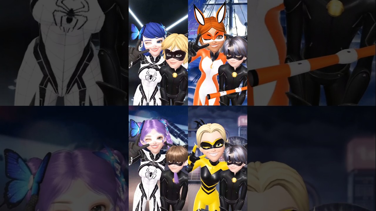 Miraculous Ladybug VS Spiderman!   🤔 #Superheroes #Battle #Comics #Marvel #Disney