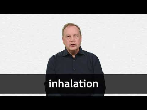INHALATION definition and meaning | Collins English Dictionary