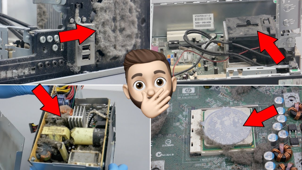 Let's CLEAN this 15 years OLD Computer (HP Compaq dc5750)