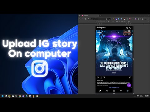 How To Post Instagram Stories From Your Computer Fast!