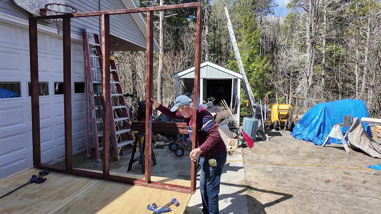 Tiny Greenhouse on Wheels...Part 2