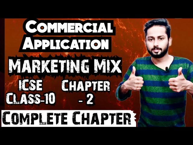 Understanding the Marketing Mix: A Comprehensive Guide for Class 10 ICSE Students | Galaxy.ai ...