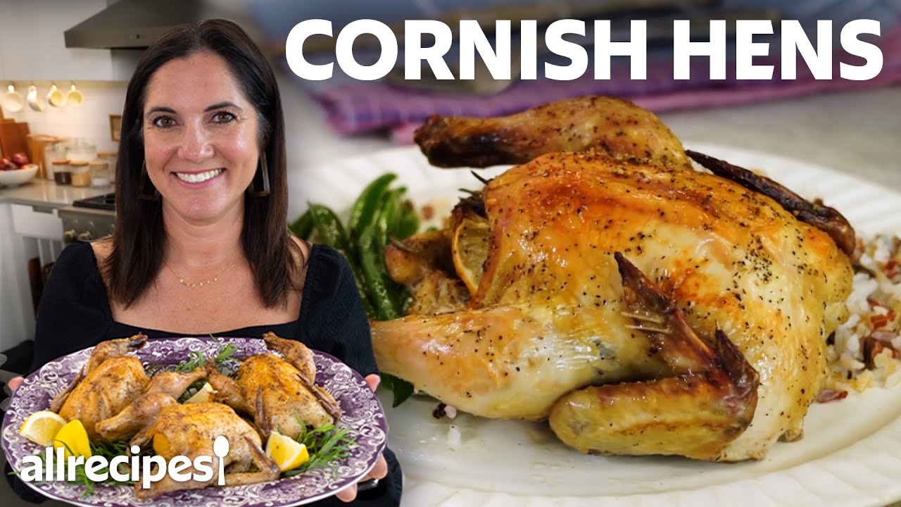 Roasted Cornish Game Hens with Garlic and Rosemary | Allrecipes