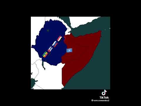map of Somalia πΈπ΄ in 1960
