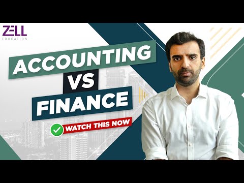 Accounting vs Finance: Understanding the Differences @ZellEducation