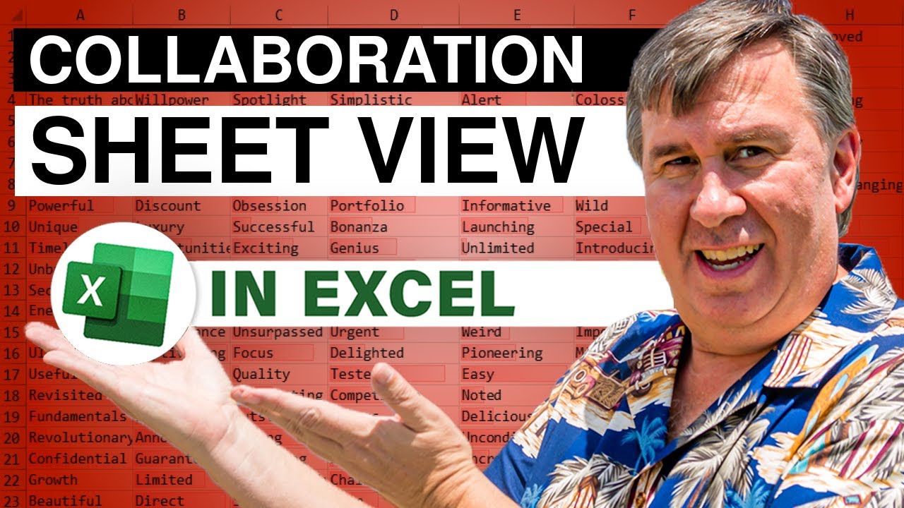 How To Effectively Use Sheet View While Collaborating In Excel 2461 ...