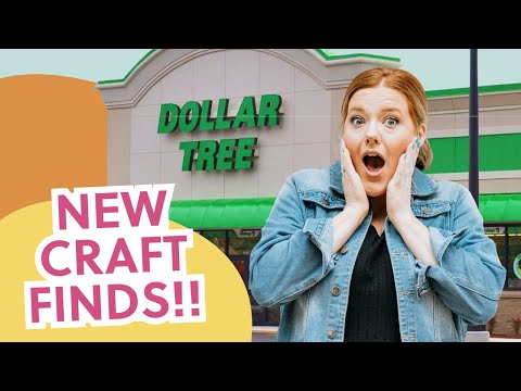 *NEW* DOLLAR TREE Craft Finds + How I Would Use Them