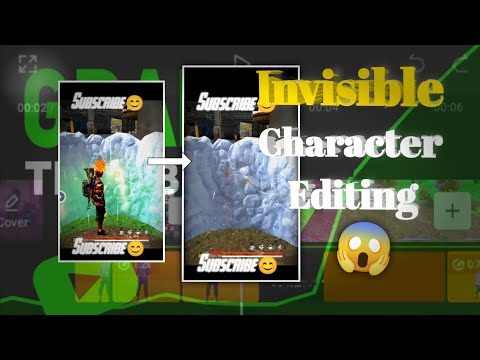 Free Fire Invisible Character Editing || Editing Like Tgrnrz @NRZ