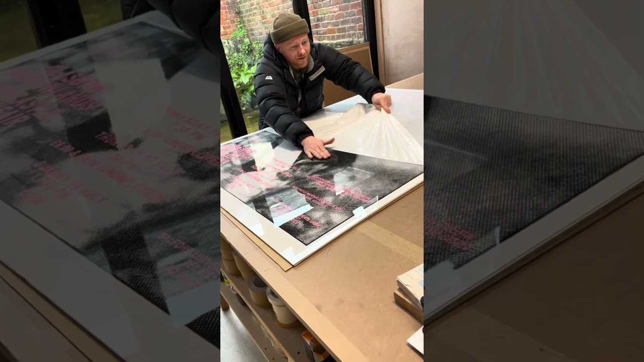 The Smiths - Queen Is Dead 60” by 40” Subway Poster finally framed