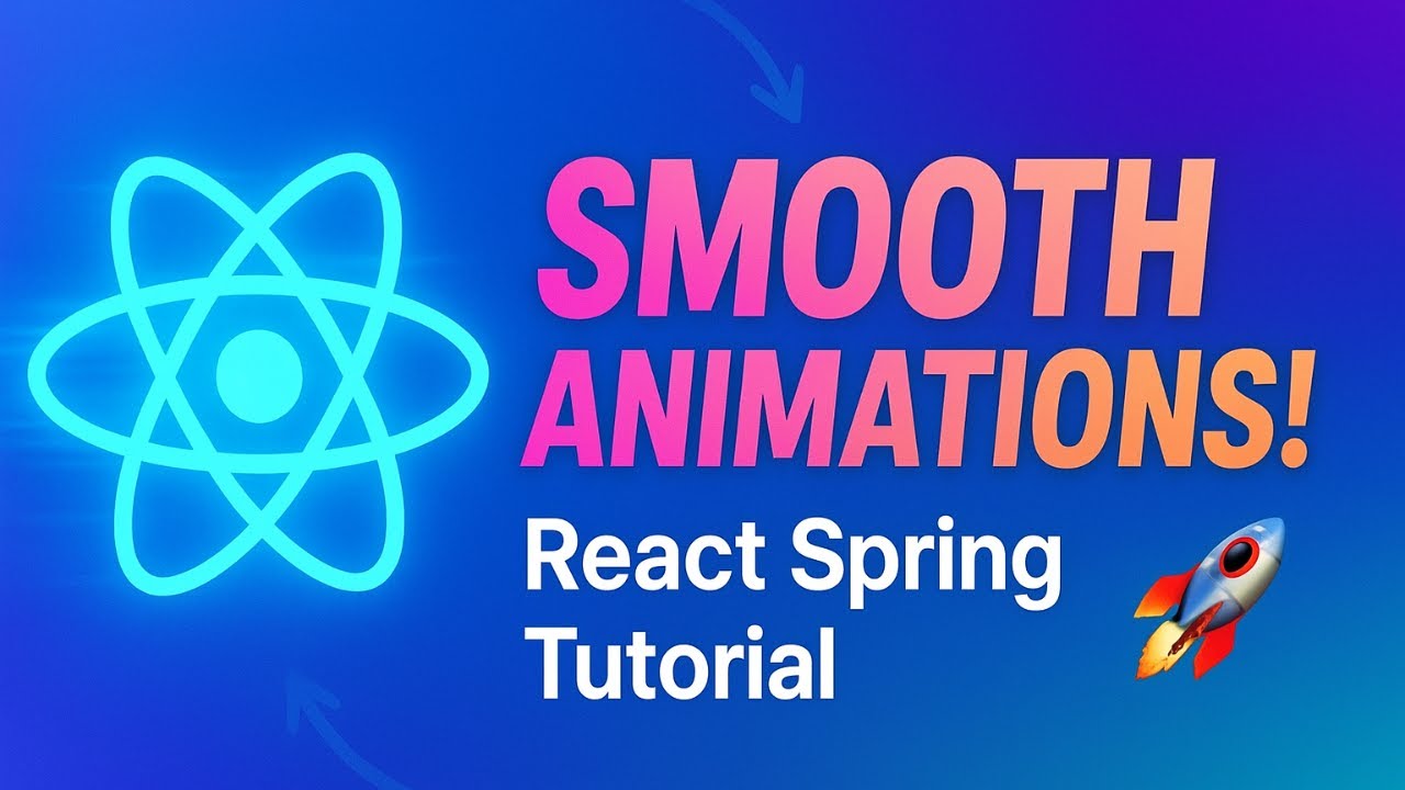 ⚛️ Master React Spring Animations in 10 Minutes! 💫