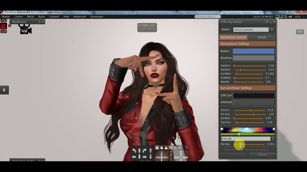 Firestorm-how to enable shadows