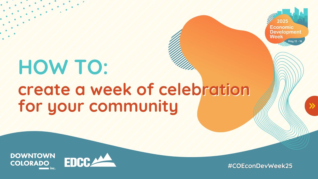 Economic Development Week - How to Celebrate