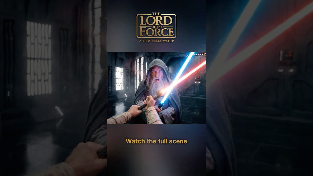 Gandalf with a Lightsaber… This Changes Everything