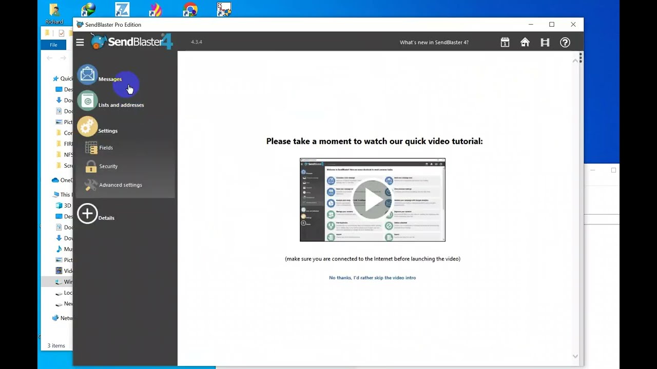 SendBlaster: Bulk email software - Mass email software