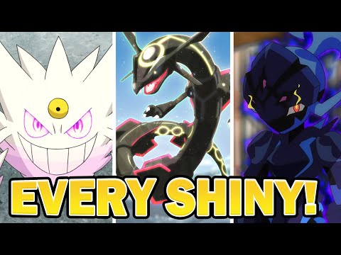Every Shiny Pokémon in the Pokémon Anime!