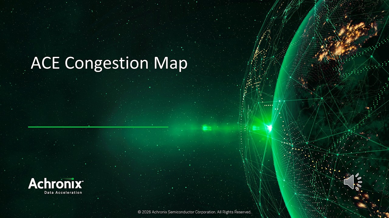 ACE Congestion Map Tutorial