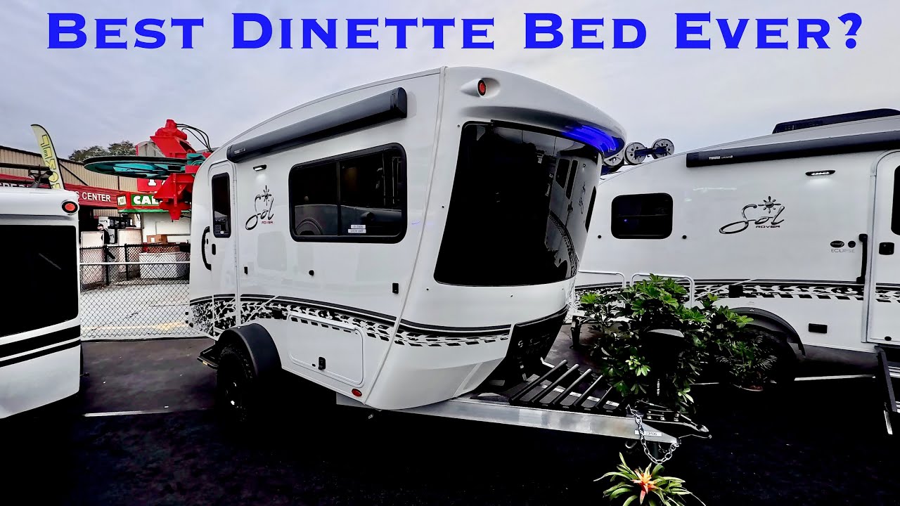 Intech Sol Dawn: Lightweight Luxury Camper with Bathroom and Kitchen #traveltrailer