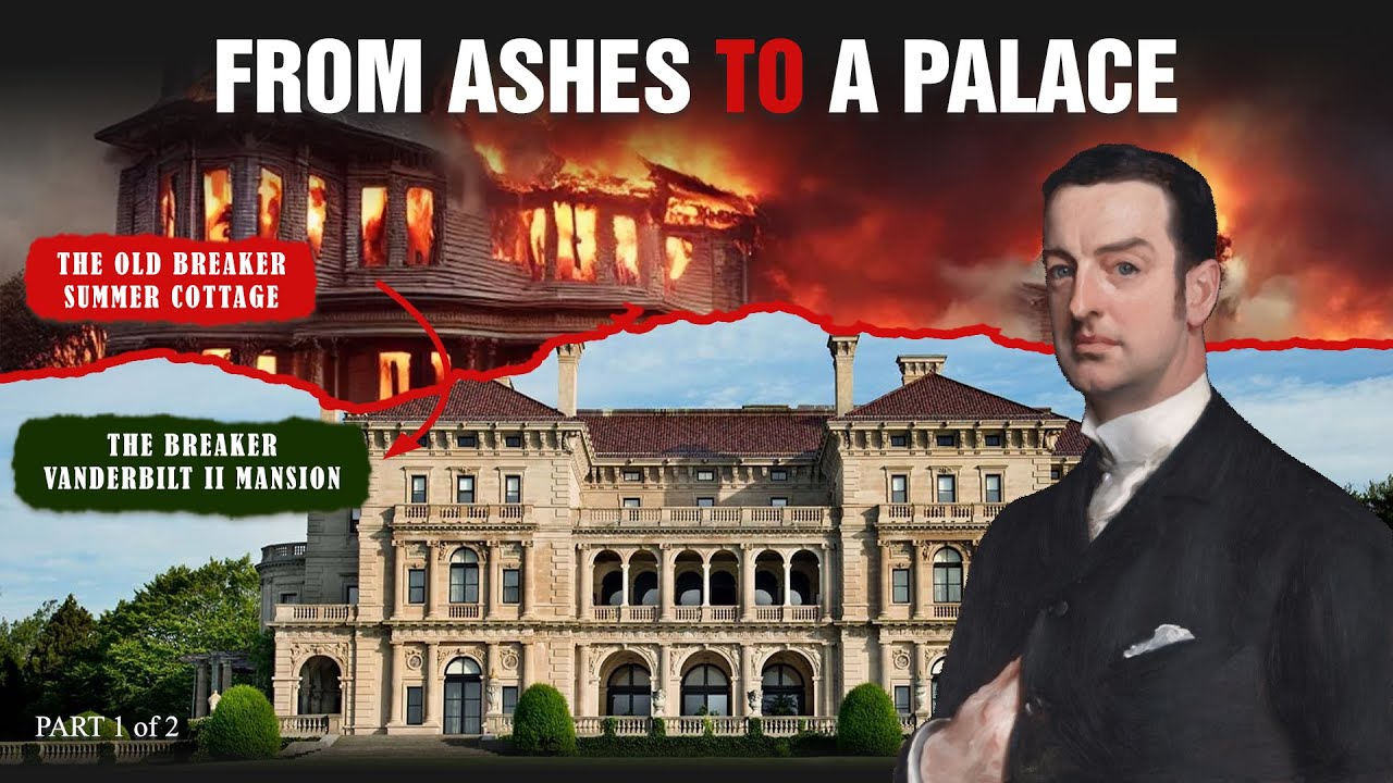 The FORGOTTEN Story of The Breakers: How a Vanderbilt Built a Summer Cottage Bigger Than a Palace