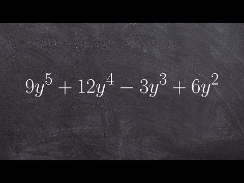 Learn how to visualize factoring out GCF from a polynomial
