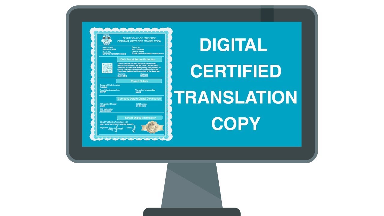 Certified Translations: How to get a hard copy in minutes (new, innovative and easy)