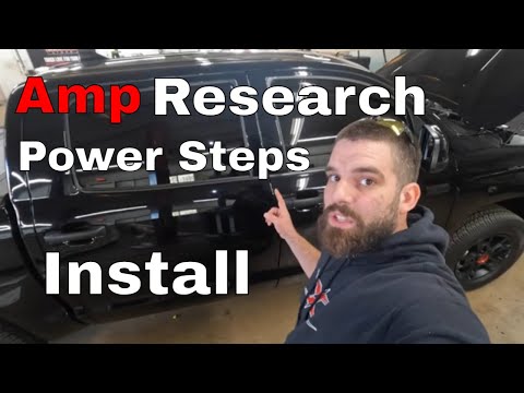 Amp Research Power Step Install On 2021 Toyota Tundra