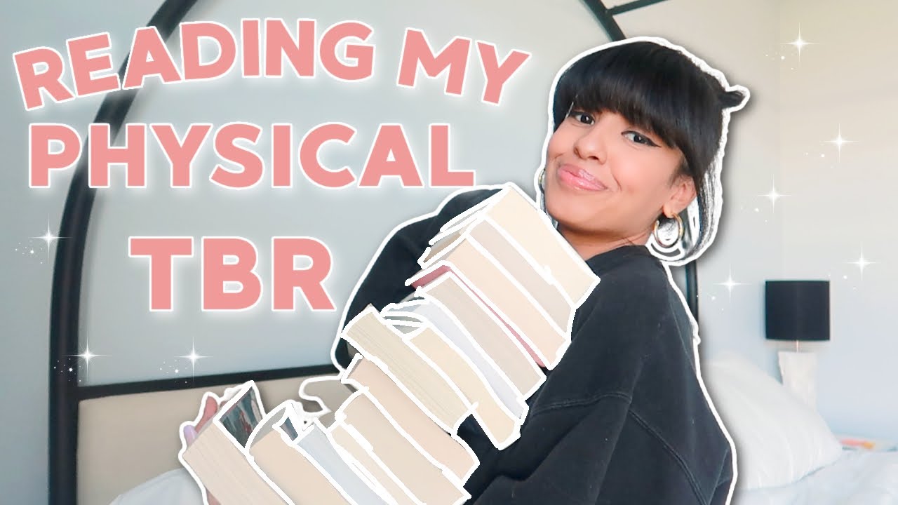 getting through my physical tbr pt.1 (a reading vlog) ~READING MY TBR~